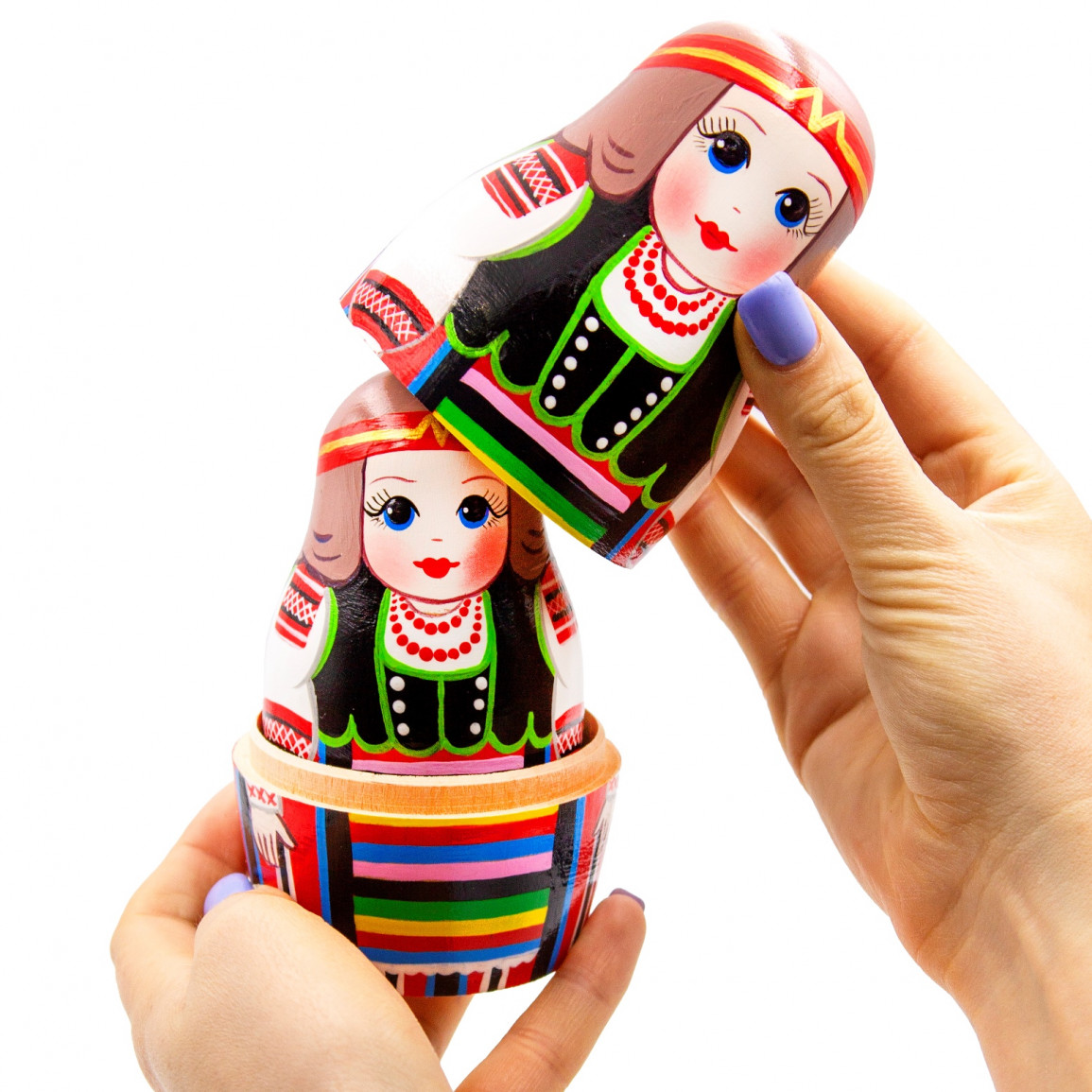 Collectible Series «Folk Costumes of Belarus»: Matryoshka «Domachevo ...
